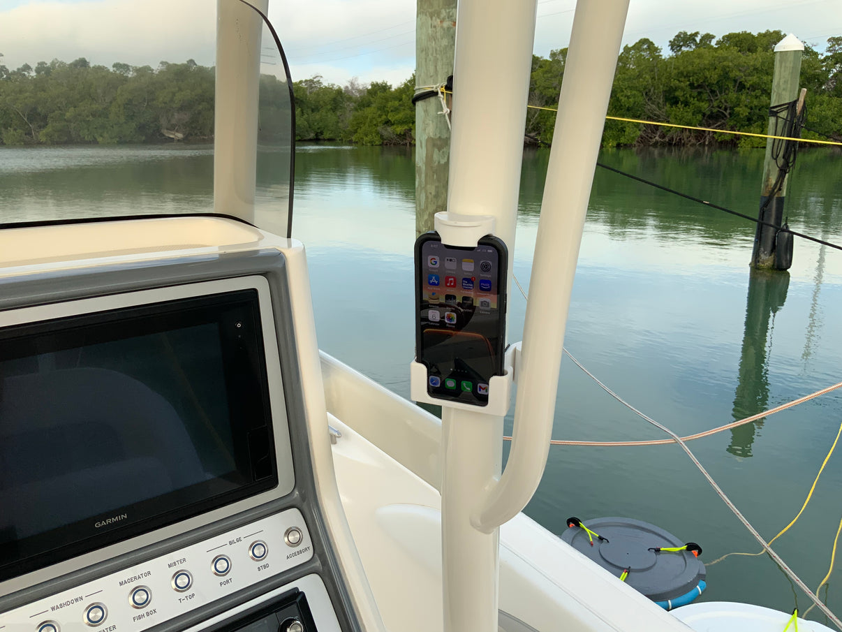 Phone Holder for Center Console Boats, Marine – BITS Manufacturing LLC